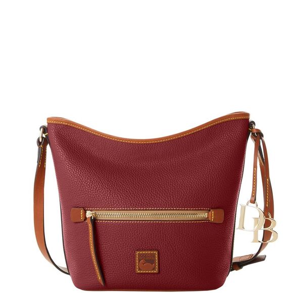 Dooney & Bourke | Bags | Dooney Bourke Pebble Grain Zip Sac Shoulder ...